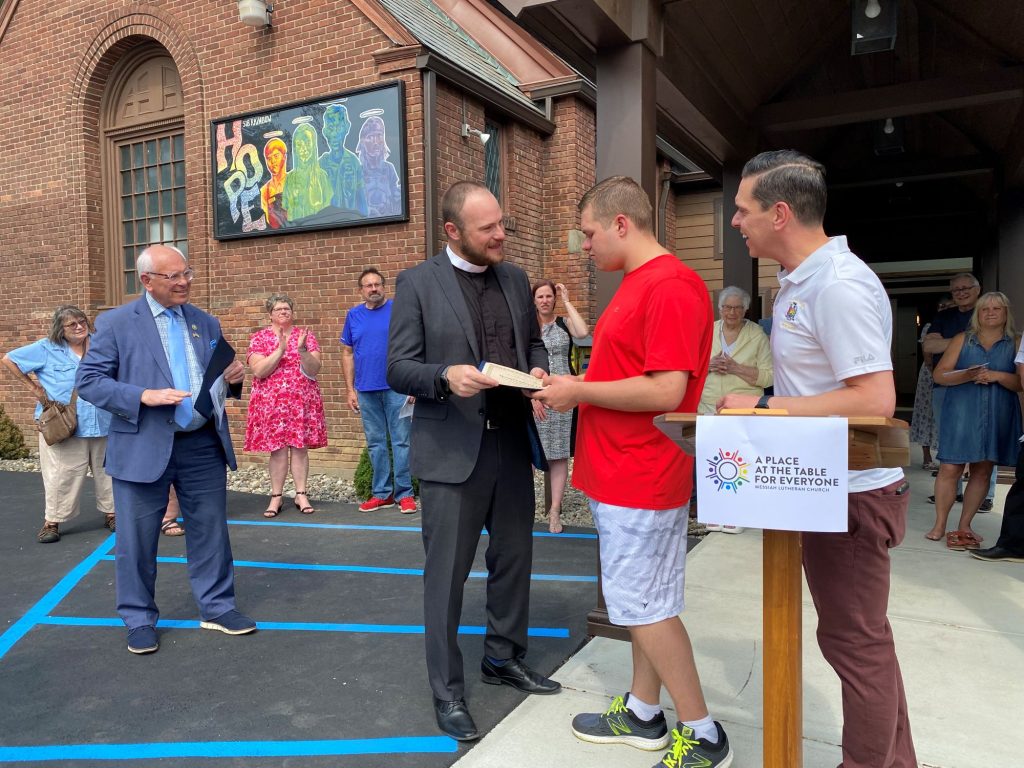 Messiah Lutheran Church Ribbon Cutting - Capital Region Chamber